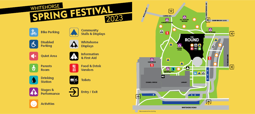 Spring Festival - Map | Creative Whitehorse